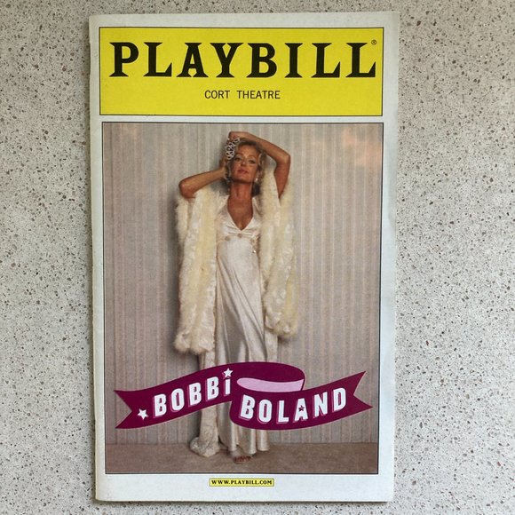 Playbill | Other | Farrah Fawcett Brand New Color Playbill Bobbi Boland ...